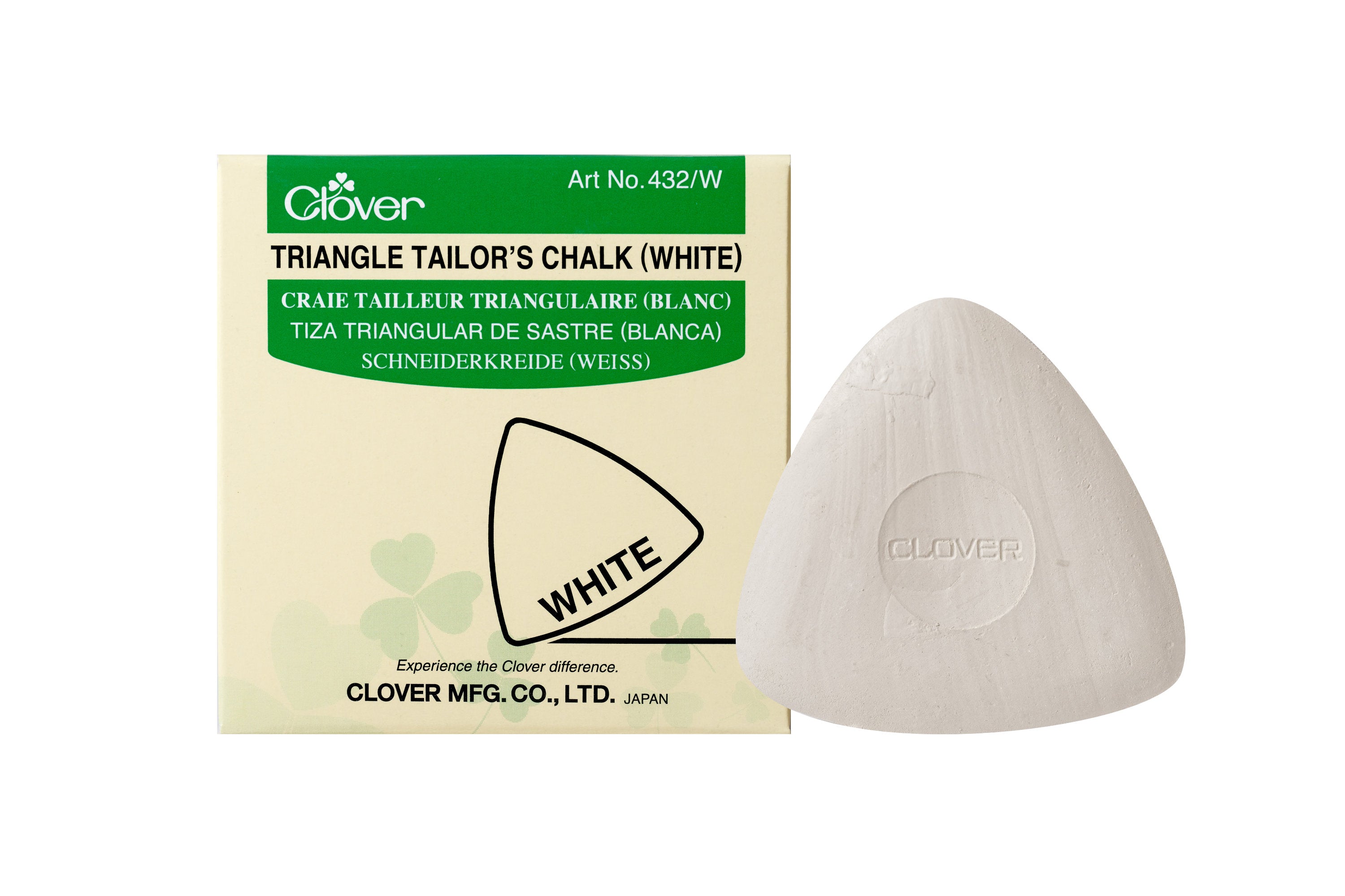 Triangle Tailor's Chalk, White – St. Louis Art Supply