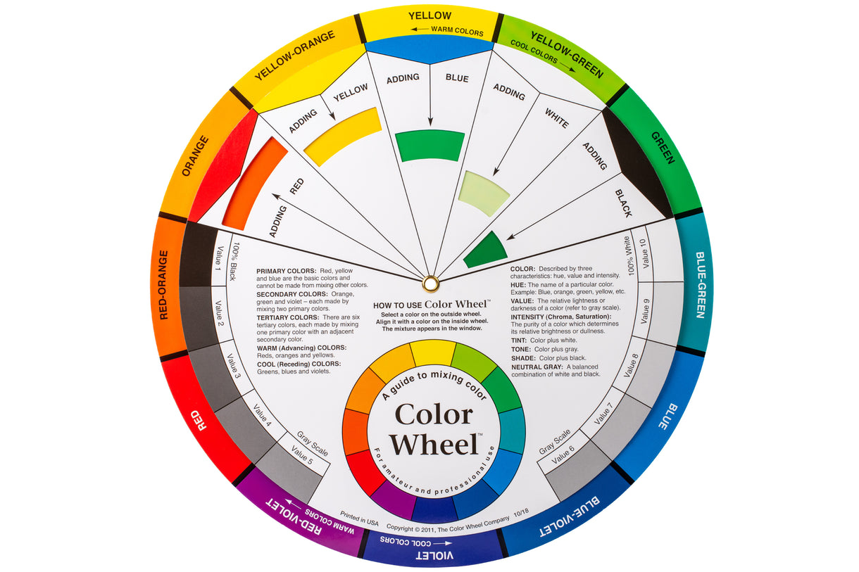 Studio Color Wheel, 9.25" – St. Louis Art Supply