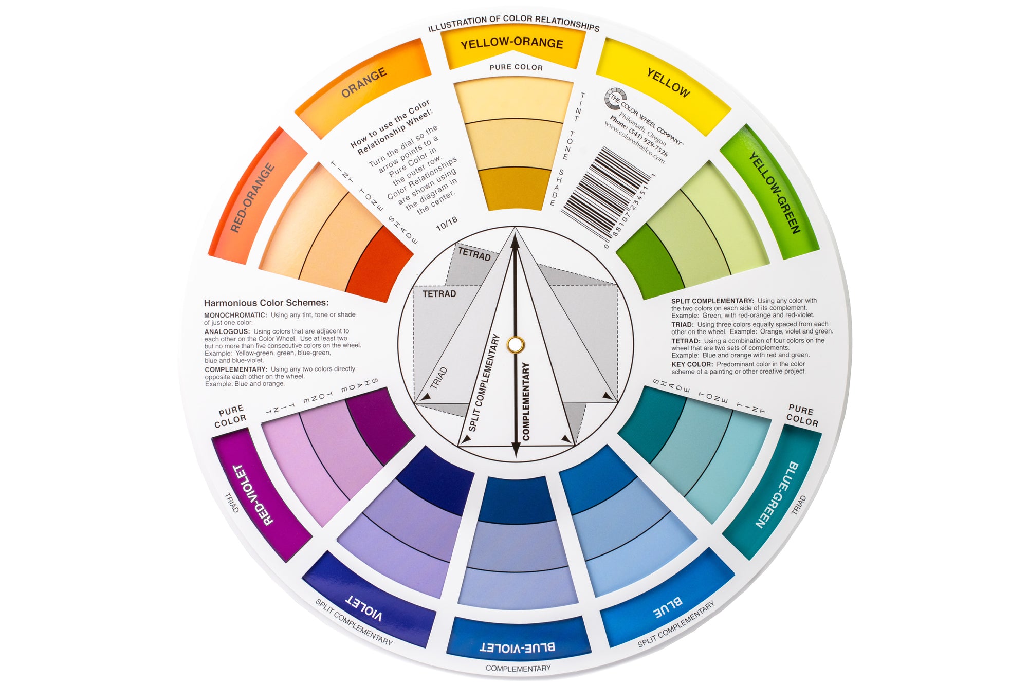 Studio Color Wheel, 9.25" – St. Louis Art Supply