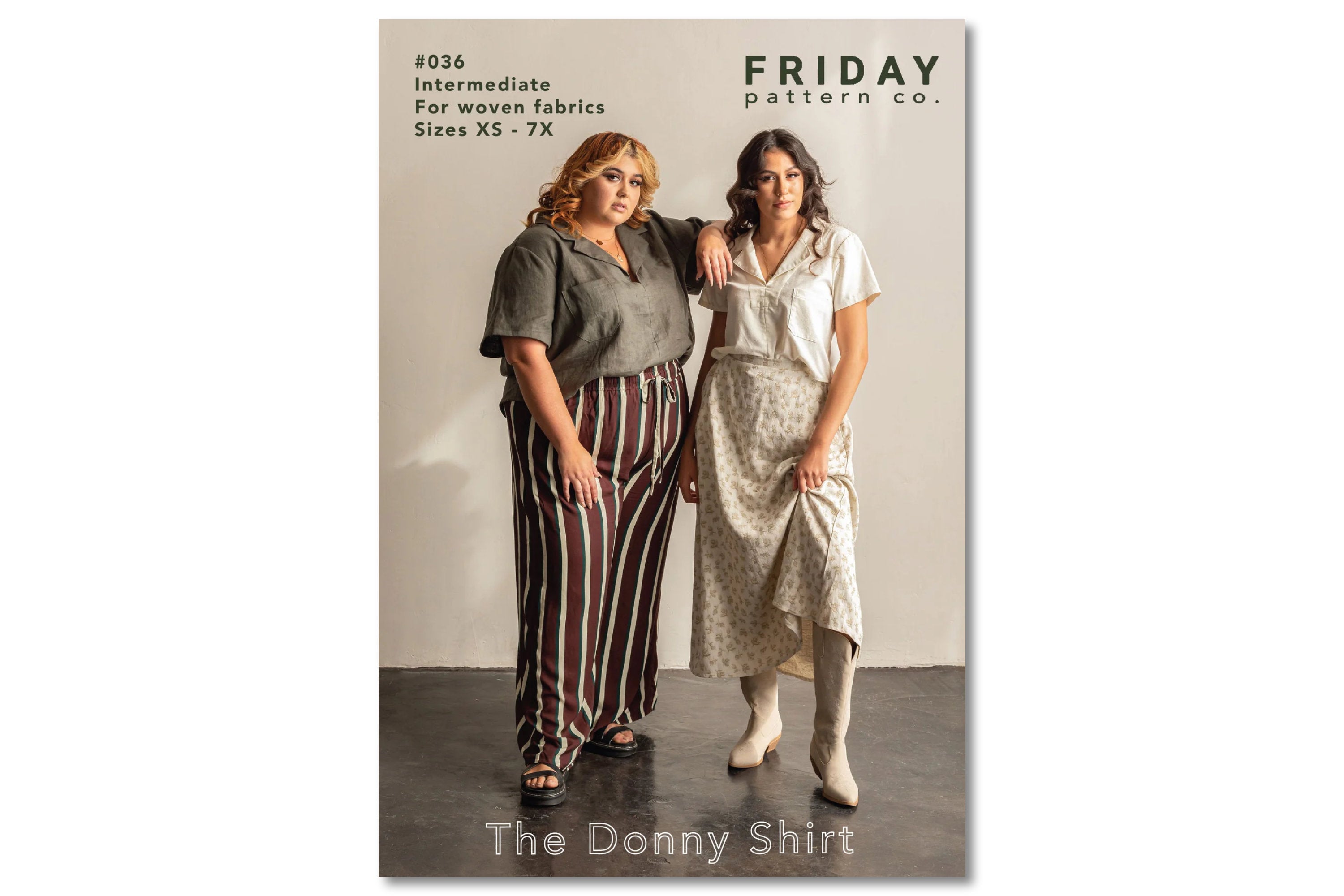 Donny Shirt Sewing Pattern – St. Louis Art Supply