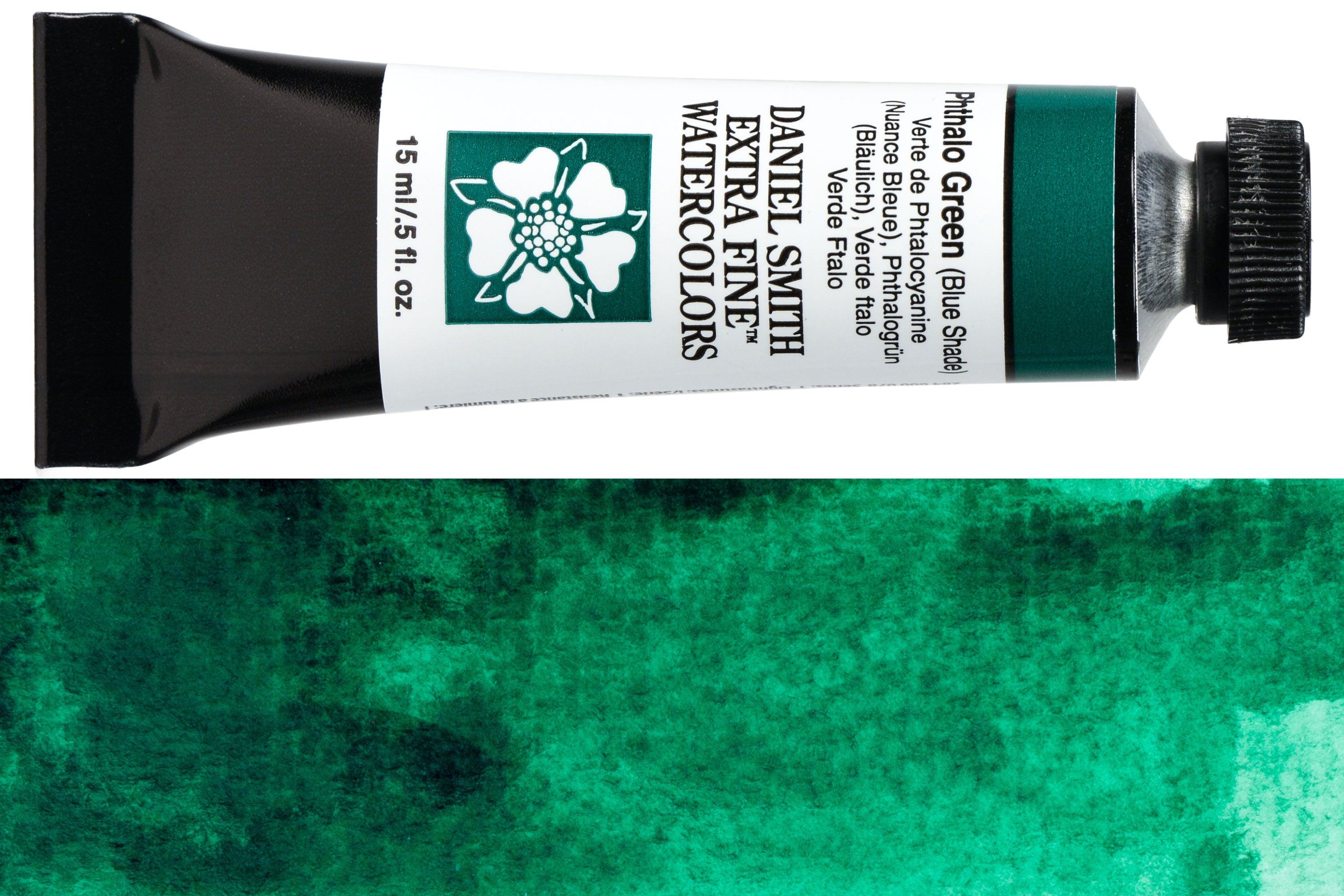 Daniel Smith Extra Fine Watercolor, 15 mL, Phthalo Green (Blue Shade ...