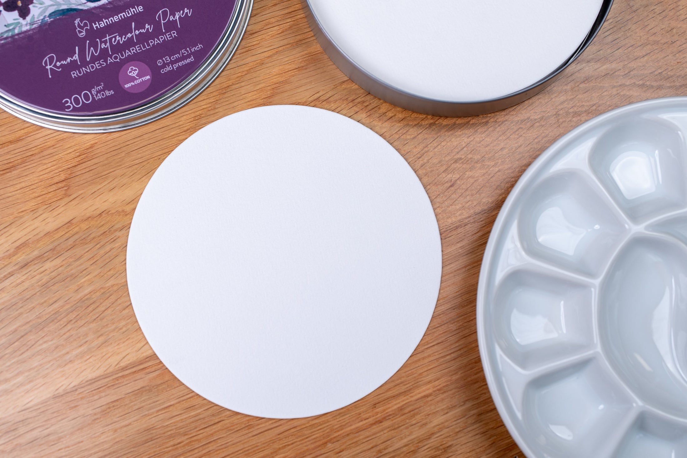 Round Watercolor Paper, 100% Cotton – St. Louis Art Supply