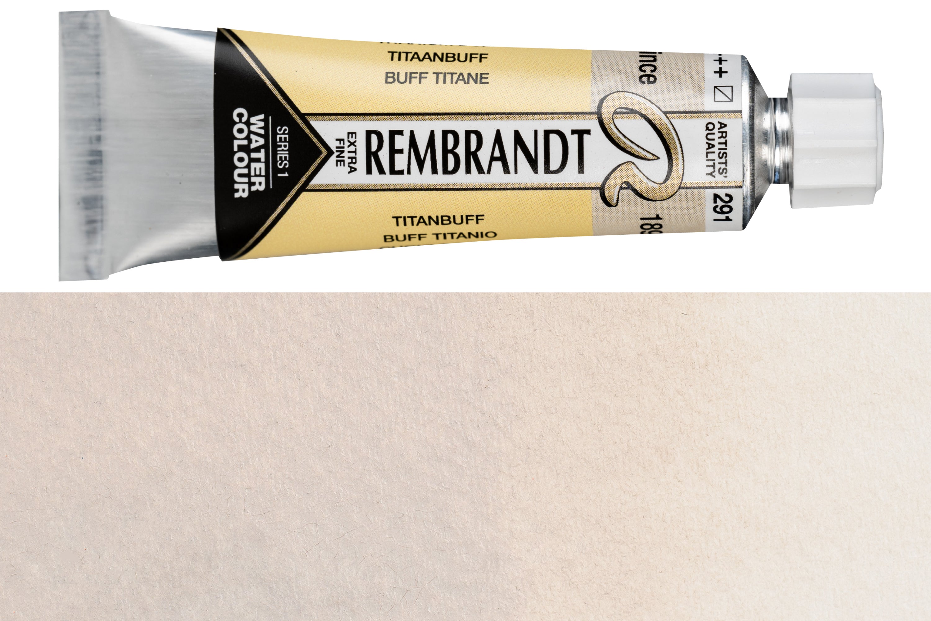 Rembrandt Watercolor, 10 mL, #291 Titanium Buff – St. Louis Art Supply