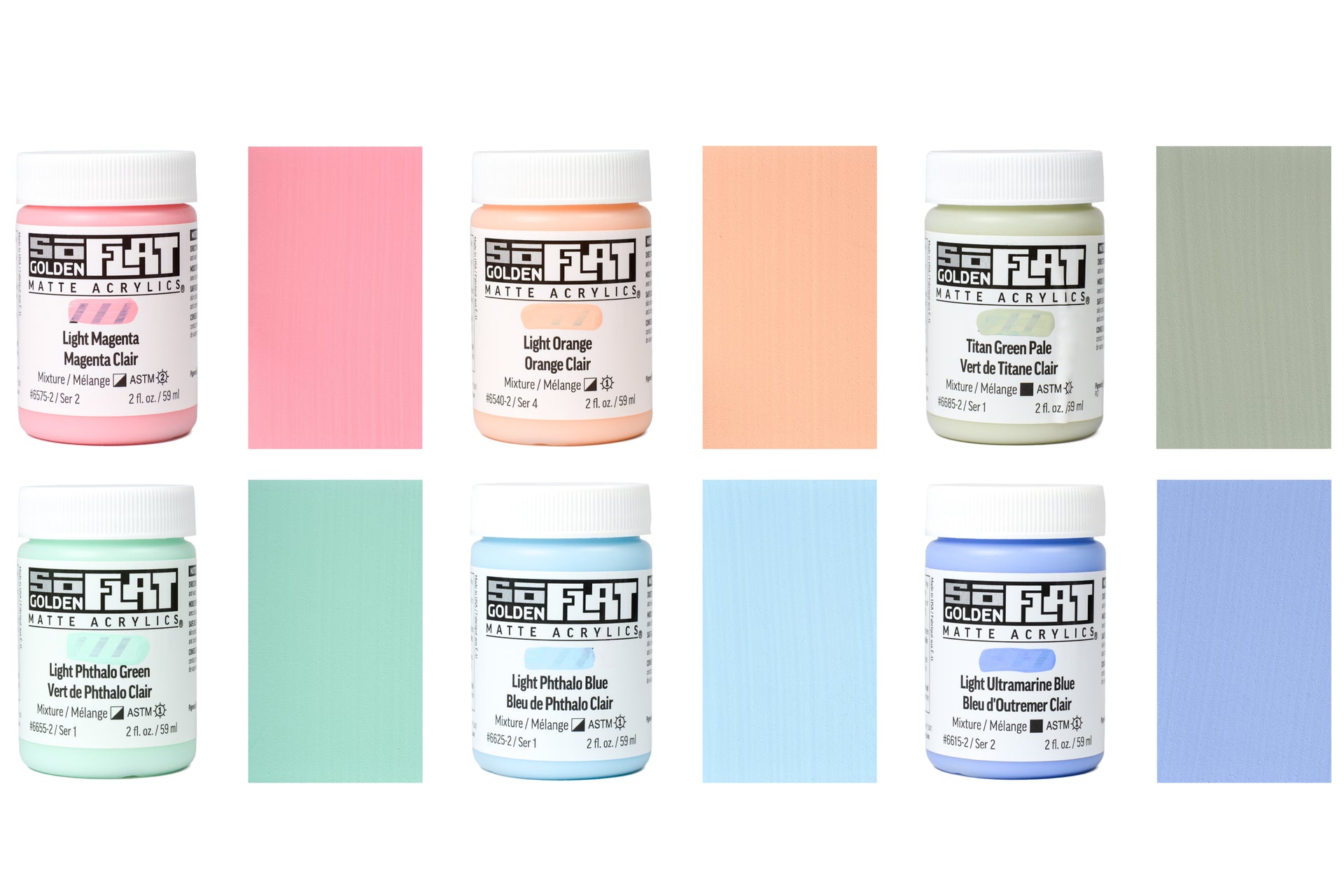 Golden SoFlat Matte Acrylics – St. Louis Art Supply