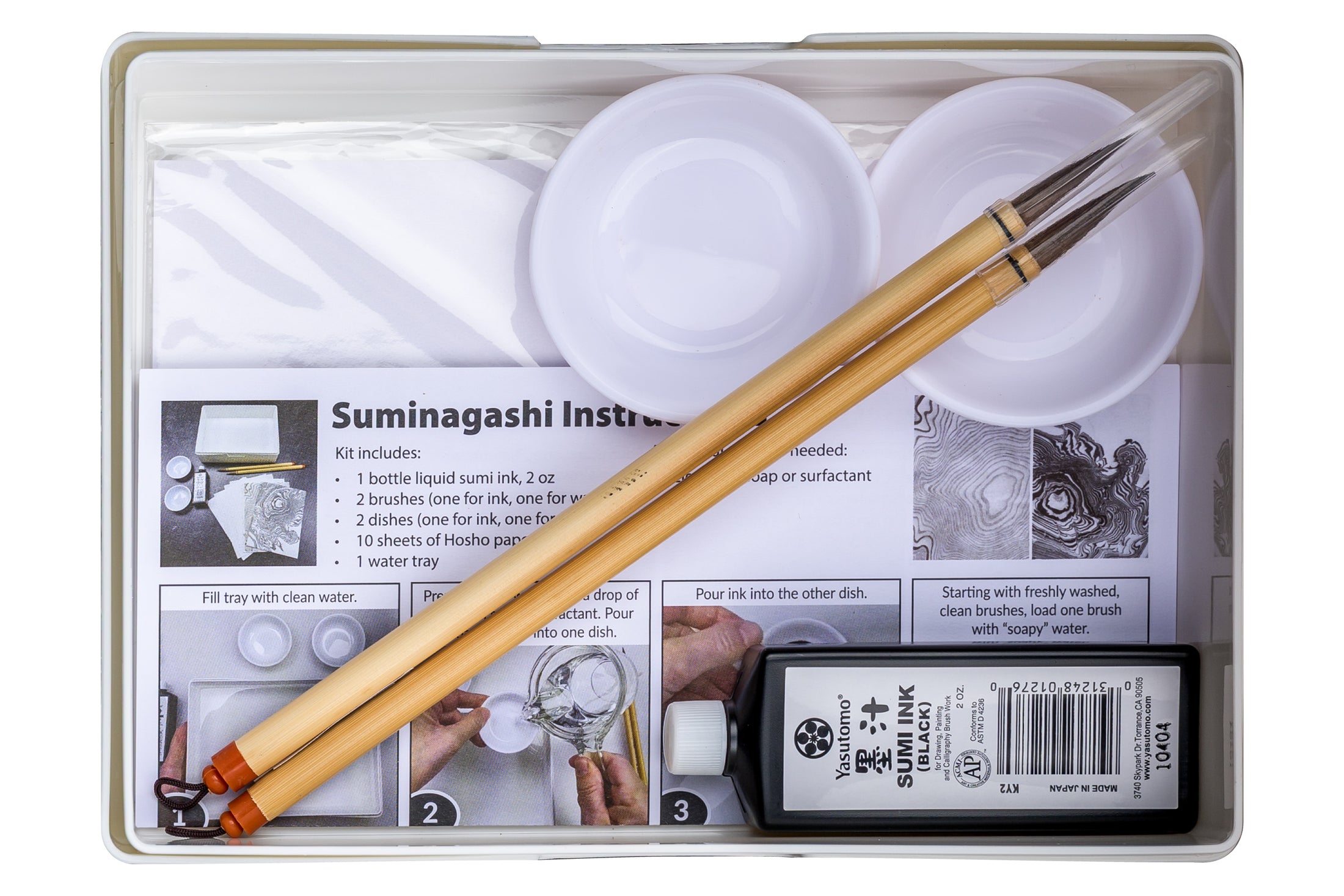 Suminagashi Paper Marbling Kit – St. Louis Art Supply