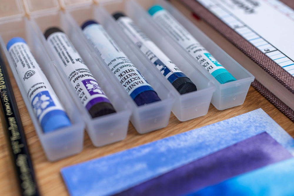 Extra Fine Watercolor Sticks, Cool Colors Combo Pack – St. Louis Art Supply