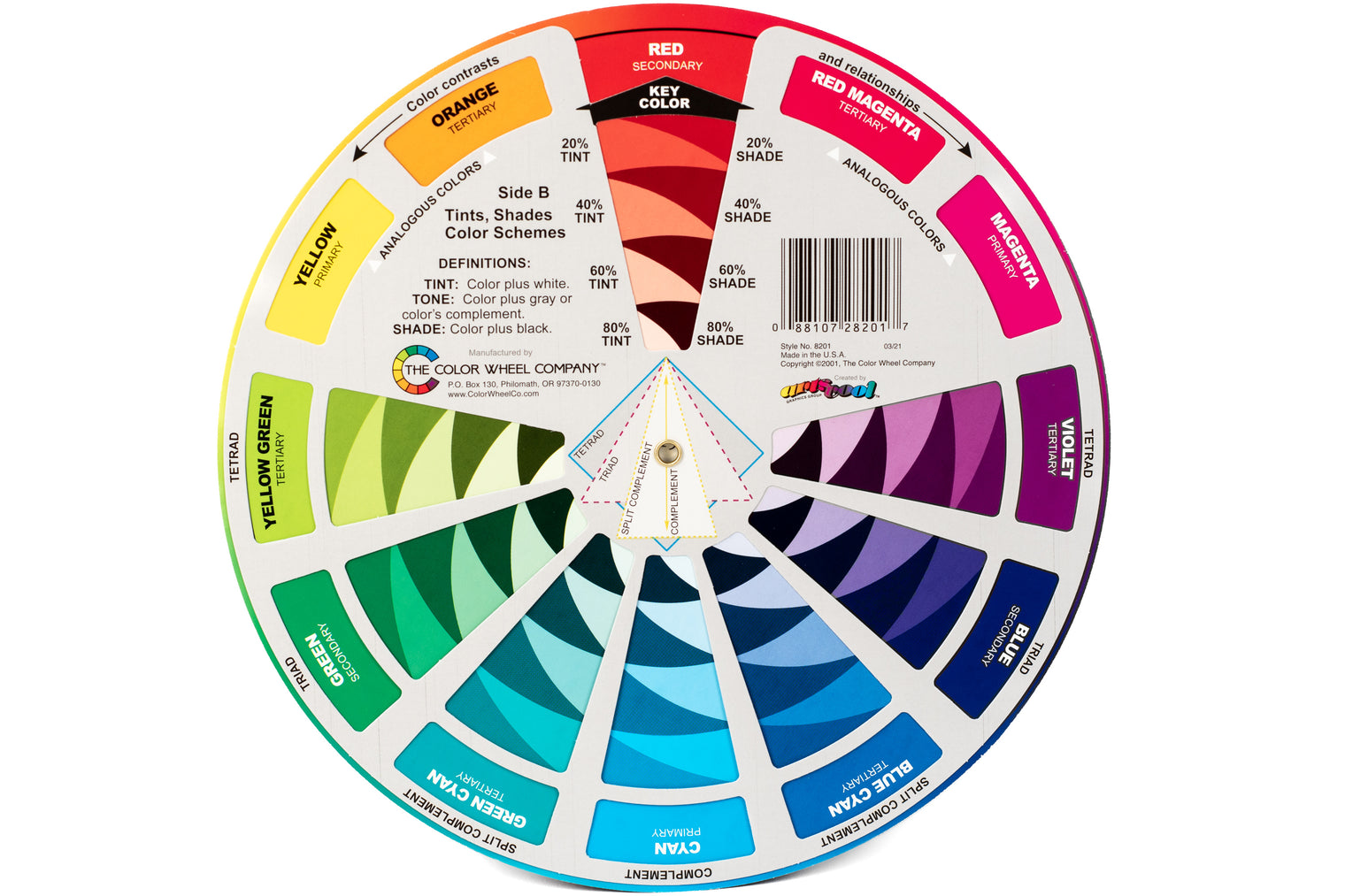 CMY Primary Color Wheel – St. Louis Art Supply