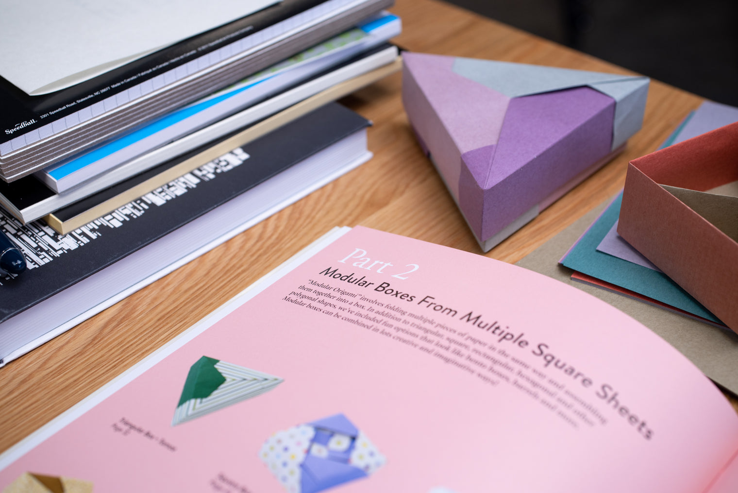 Tomoko Fuse's Origami Boxes – St. Louis Art Supply