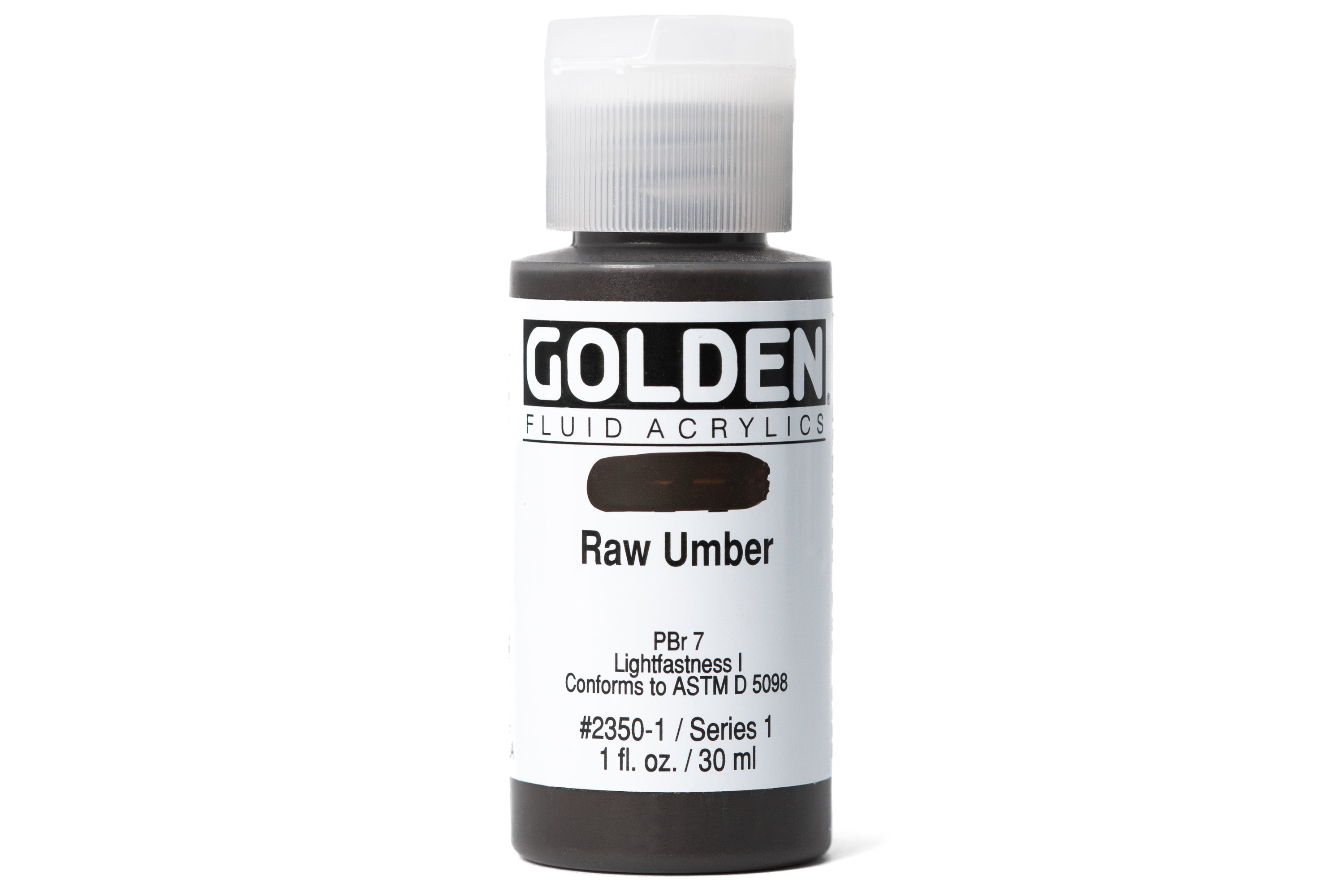 Golden Fluid Acrylics, Raw Umber – St. Louis Art Supply