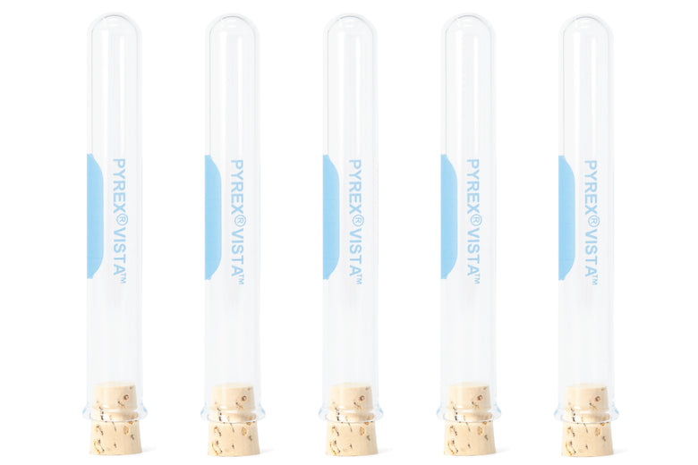 Pyrex Vista 3 mL Test Tubes with Cork Stoppers, Set of 5 – St. Louis ...
