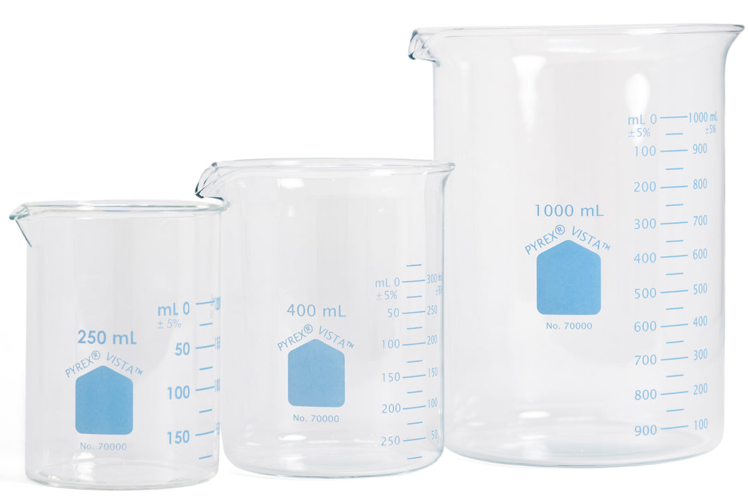 Pyrex Vista Low Form Beaker, 250 mL – St. Louis Art Supply